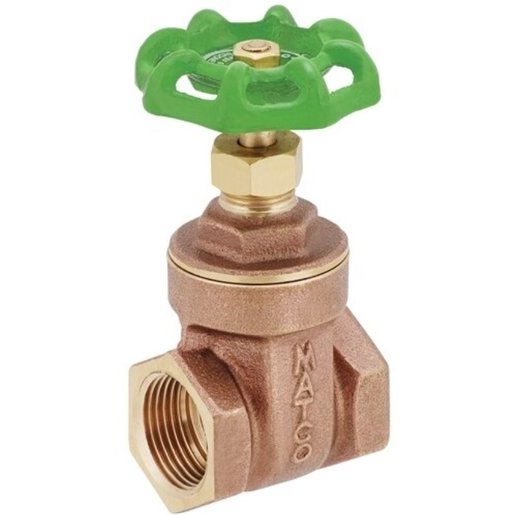 Matco IPS Gate Valve 200 WOG 1-1/4 in. Lead Free Brass | SiteOne