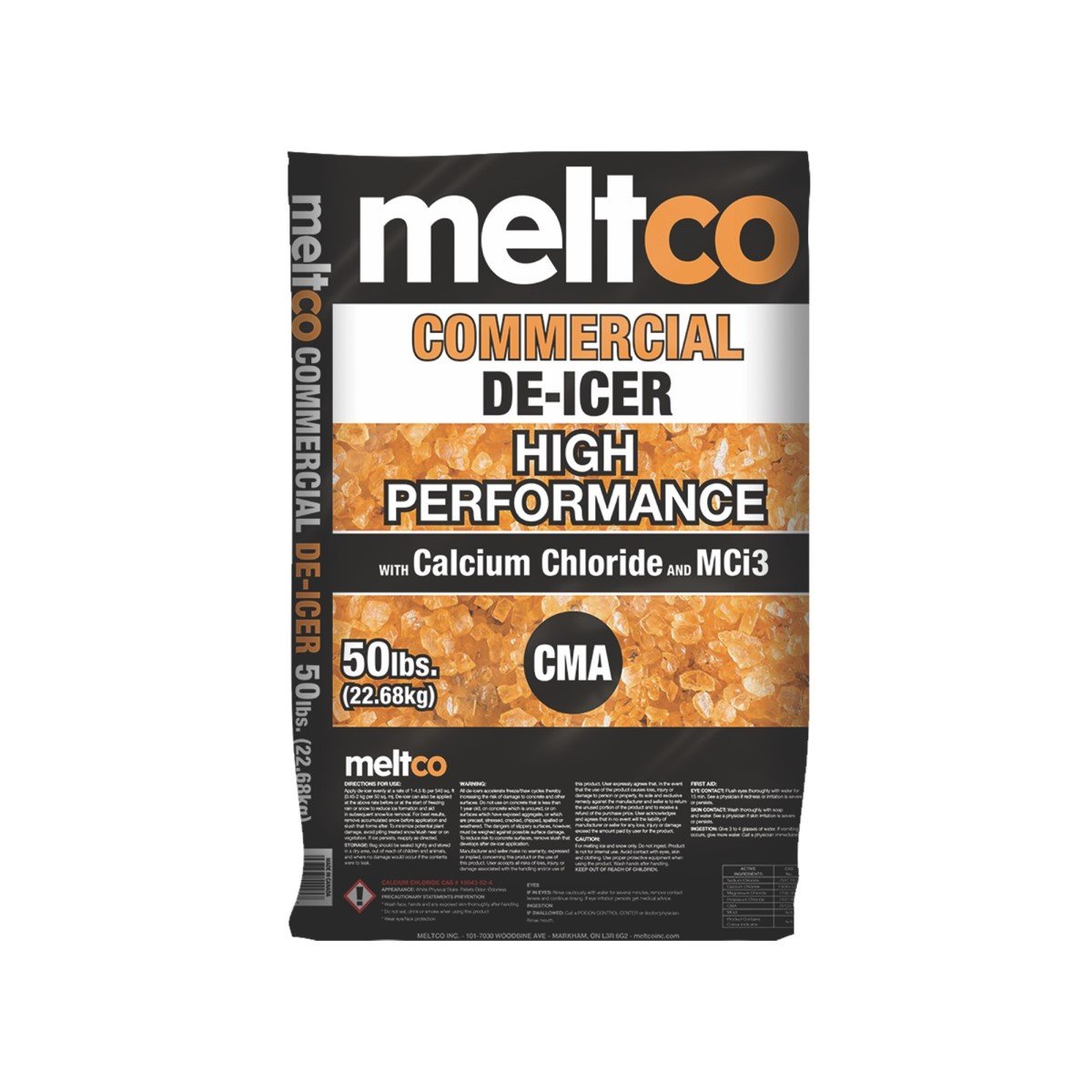 MELTCO Commercial Granular Ice Melt (Bag 50 lb.) | SiteOne