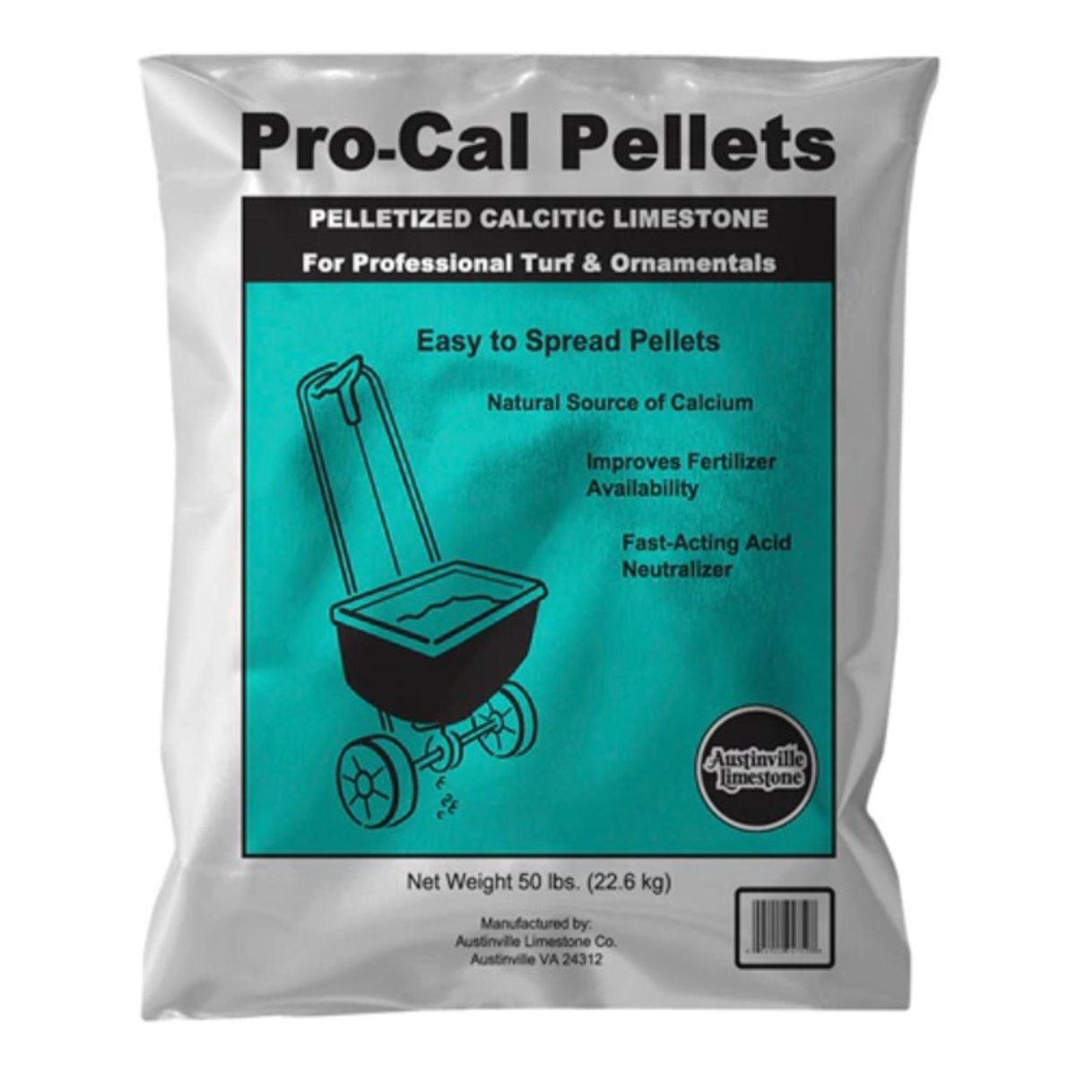 Micro Cal Pelets Pelletized Calcitic Limestone 50 lb. | SiteOne
