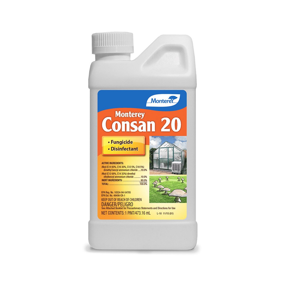 Consan 20 Sanitizer Bactericide 16 oz. | SiteOne