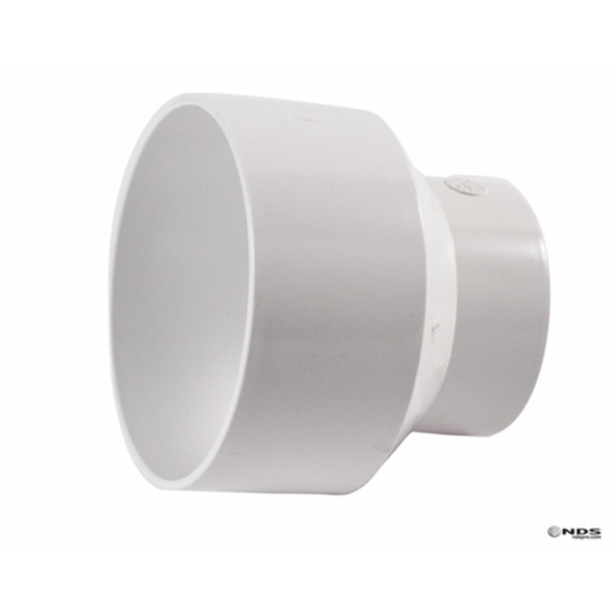 NDS PVC S&D Reducer Coupling HUB x HUB White 4 in. x 6 | SiteOne