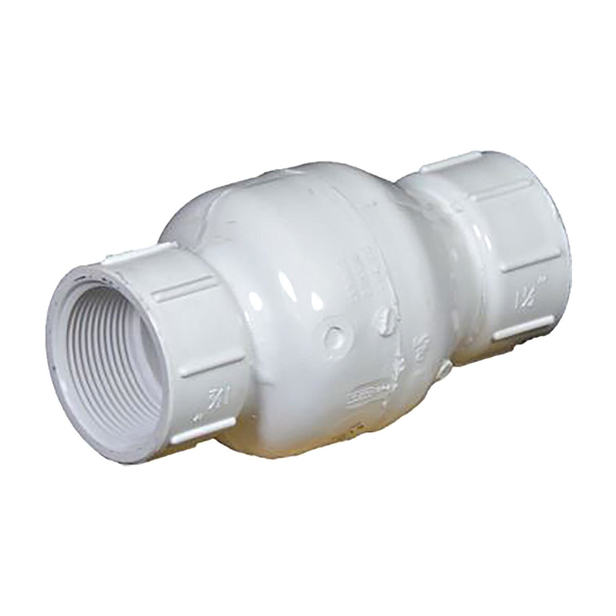 NDS Adjustable Spring Check Valve White 3/4 in. | SiteOne