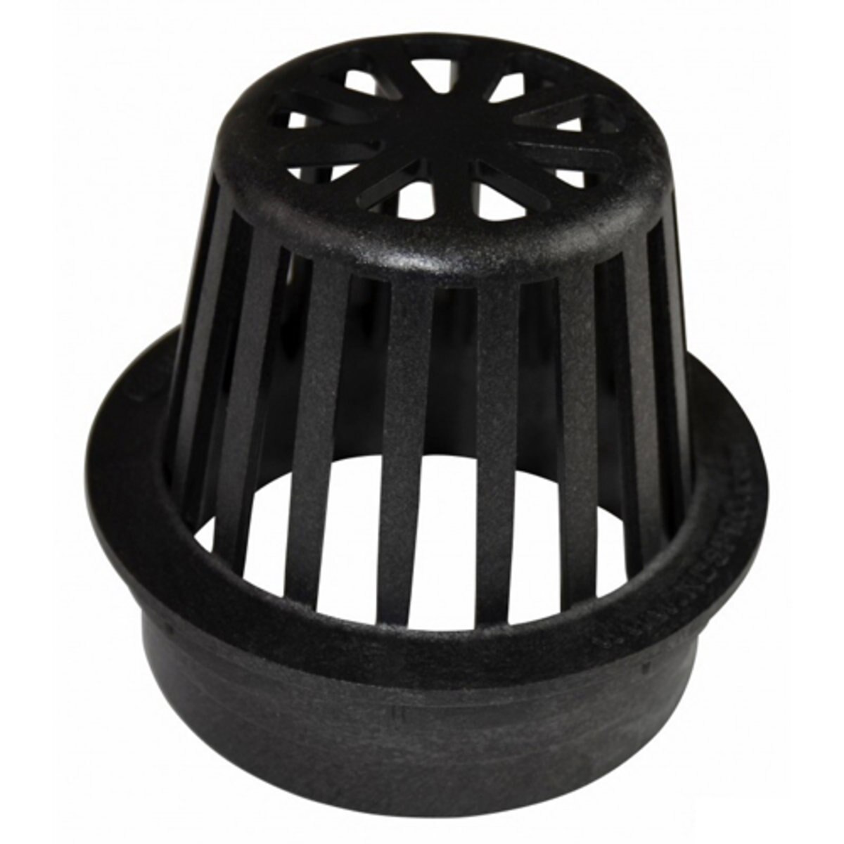 NDS Drain Grate Round Atrium Polyolefin Black 4 in. | SiteOne