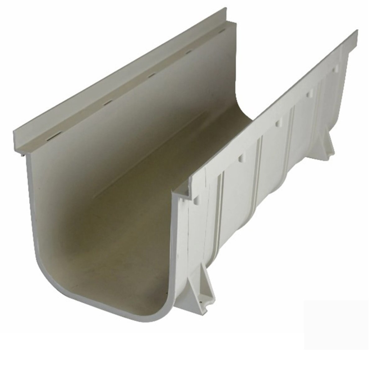 8 Deep Profile Channel Drain Light Gray NDS | SiteOne