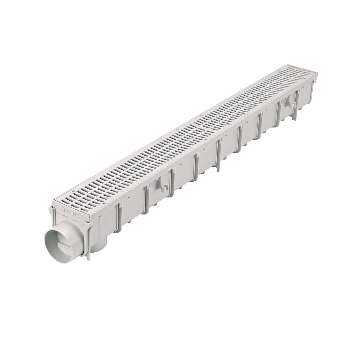 NDS Pro Series Channel Drain Kit Light Gray 3 in. x 41 | SiteOne