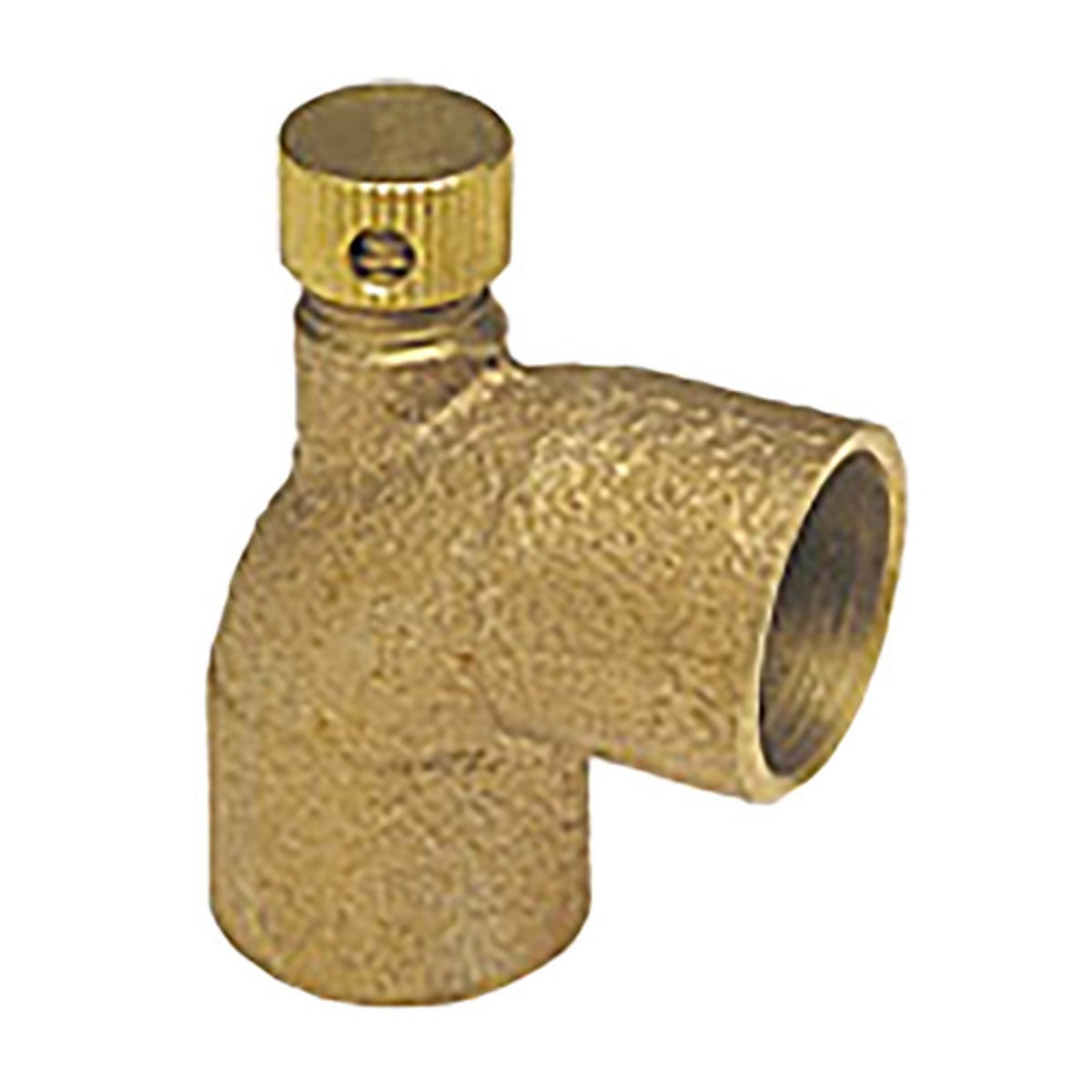 90 Degree Drain Elbow w/ Drain Cap Lead Free 3/4 in. | SiteOne