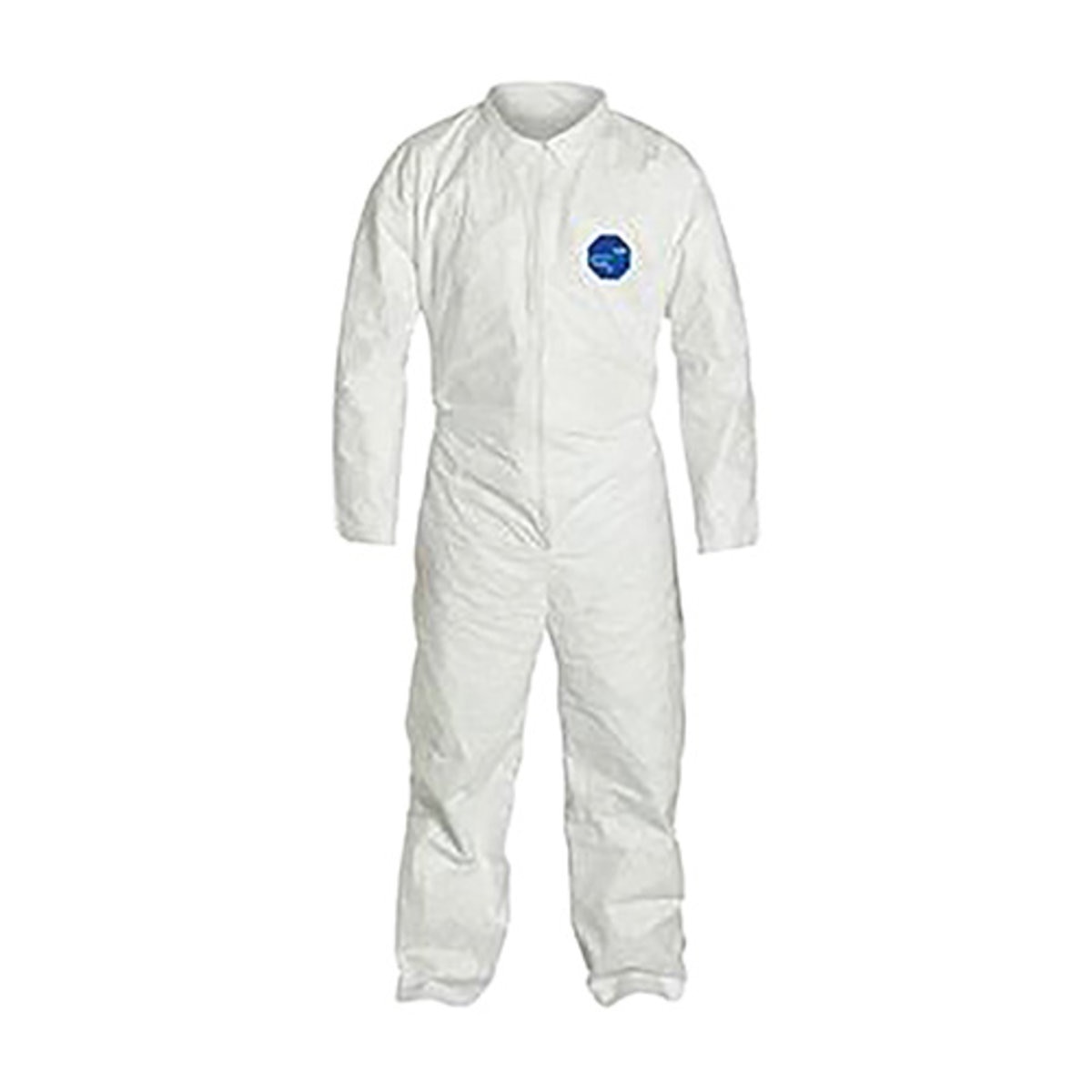 Tyvek Disposable Coverall No Hood or Boots White Large | SiteOne