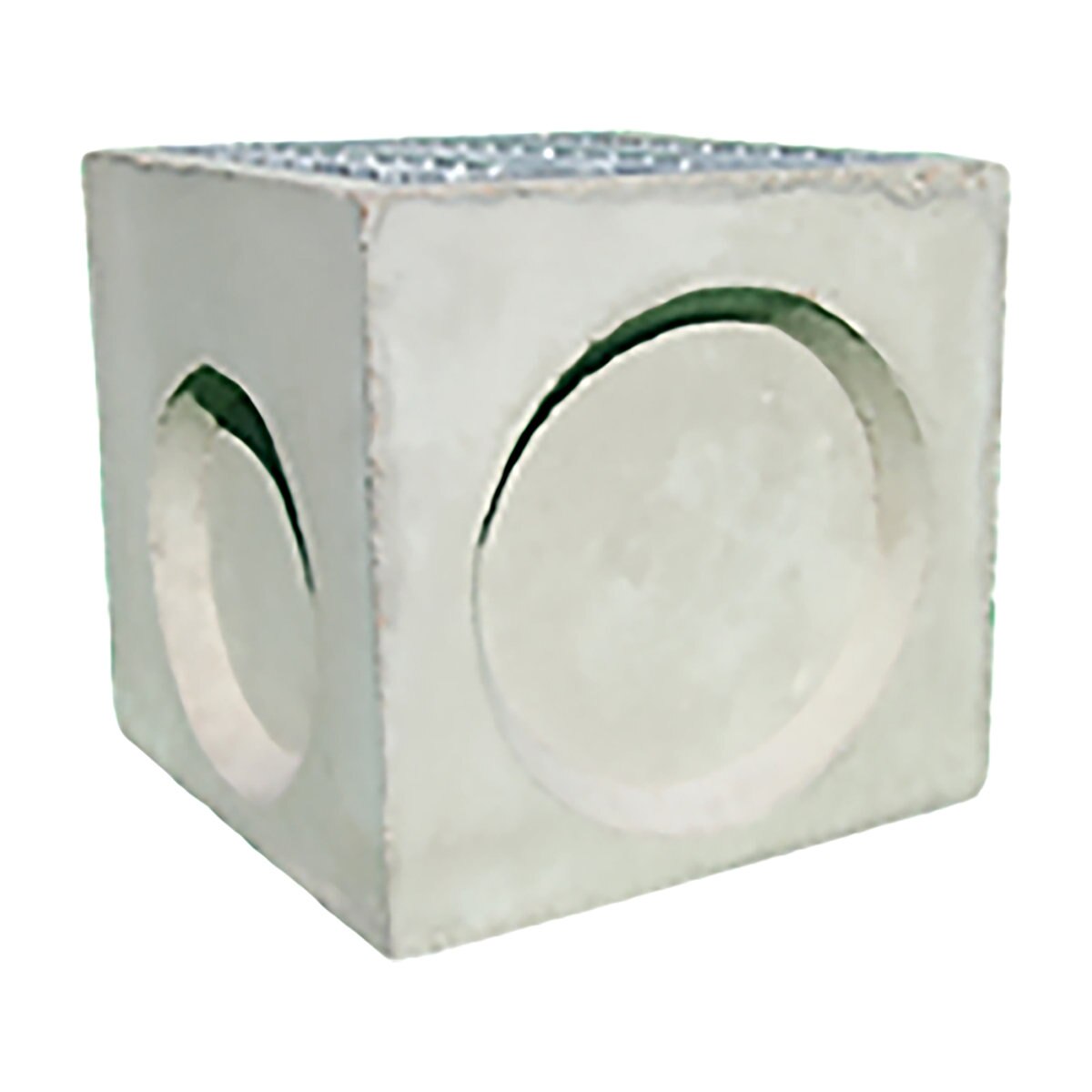 Armor Concrete Catch Basin 12 in. x 12 in. w/ Metal Gra | SiteOne