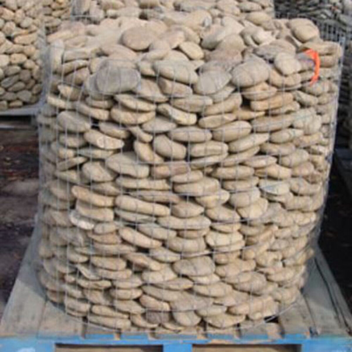 Palletized River Rock Tennessee Flats Small | SiteOne