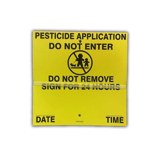 Pesticide Application Signs 50/Bundle | SiteOne