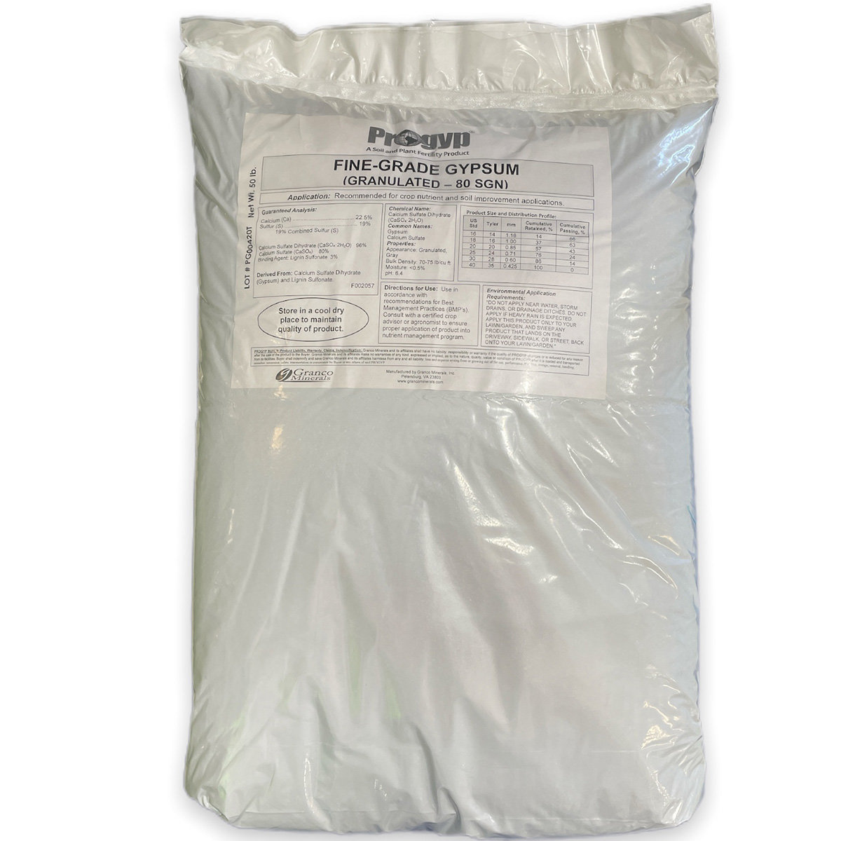 Granular Gypsum 80 SGN 50 lb. Bag | SiteOne