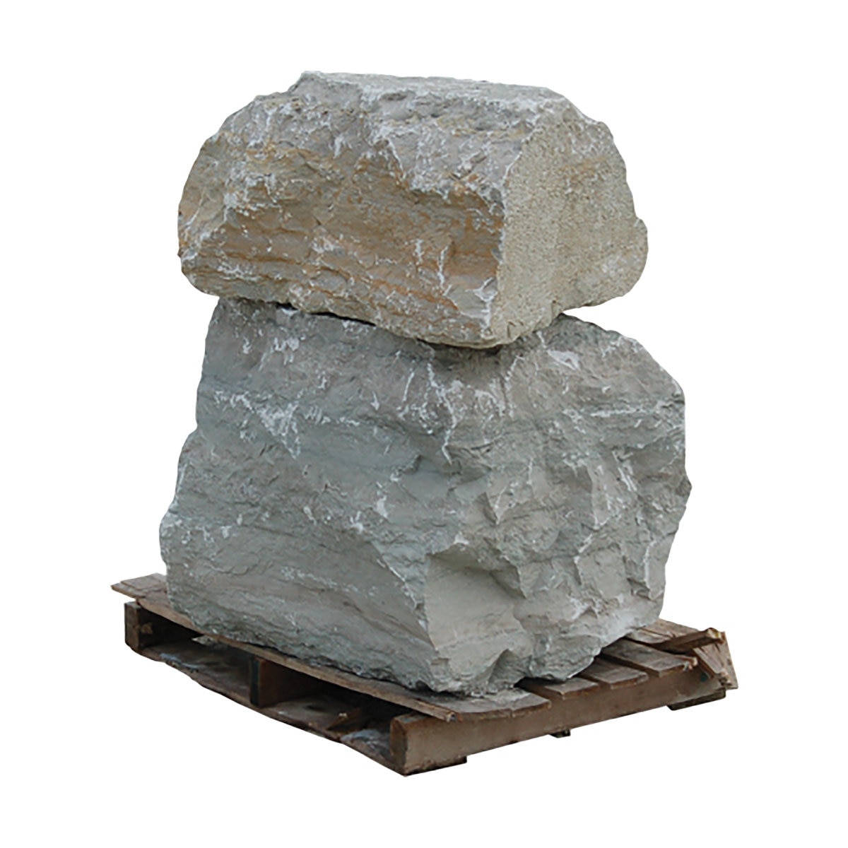 Outcropping Canyon Gray Limestone Chunks | SiteOne