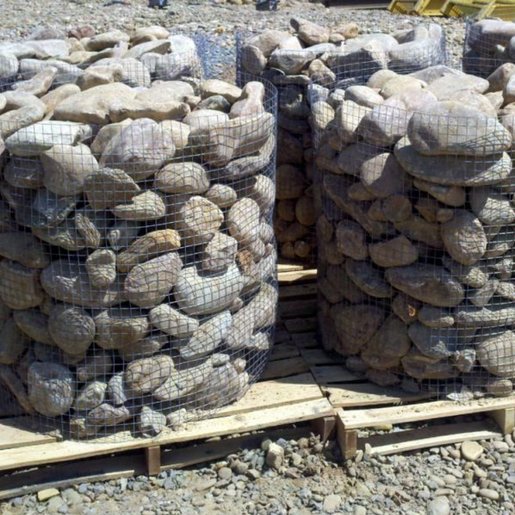 Palletized River Rock Tennessee Rounds Extra Large 12 - | SiteOne