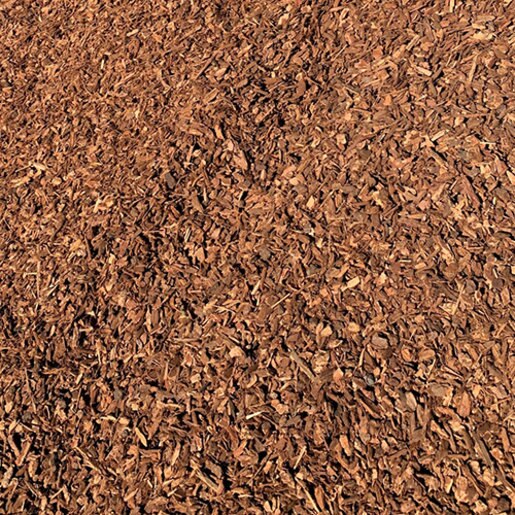 Red Mini Fir Bark Mulch Bulk (per cu. yd.) | SiteOne