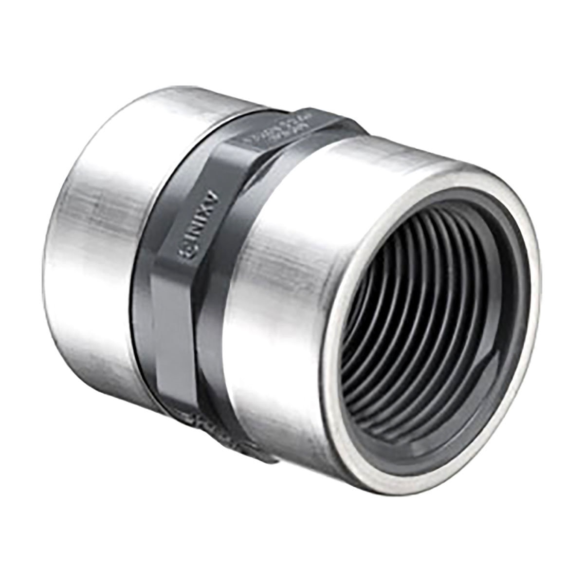 Spears Reinforced Coupling PVC 3/4 in. Fpt w/ Stainless | SiteOne