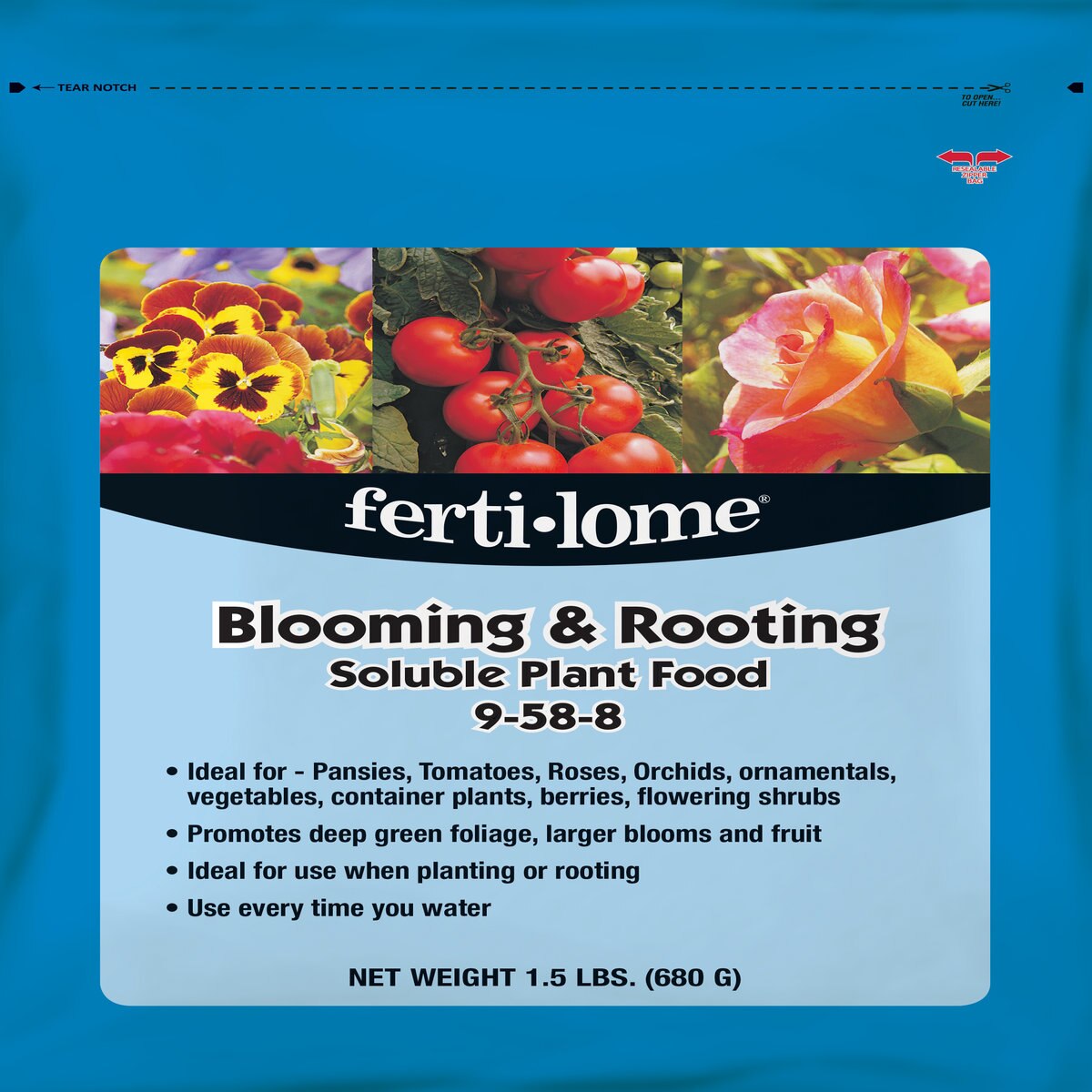 Ferti-Lome Blooming & Rooting Soluble Plant Food 9-58-8 | SiteOne