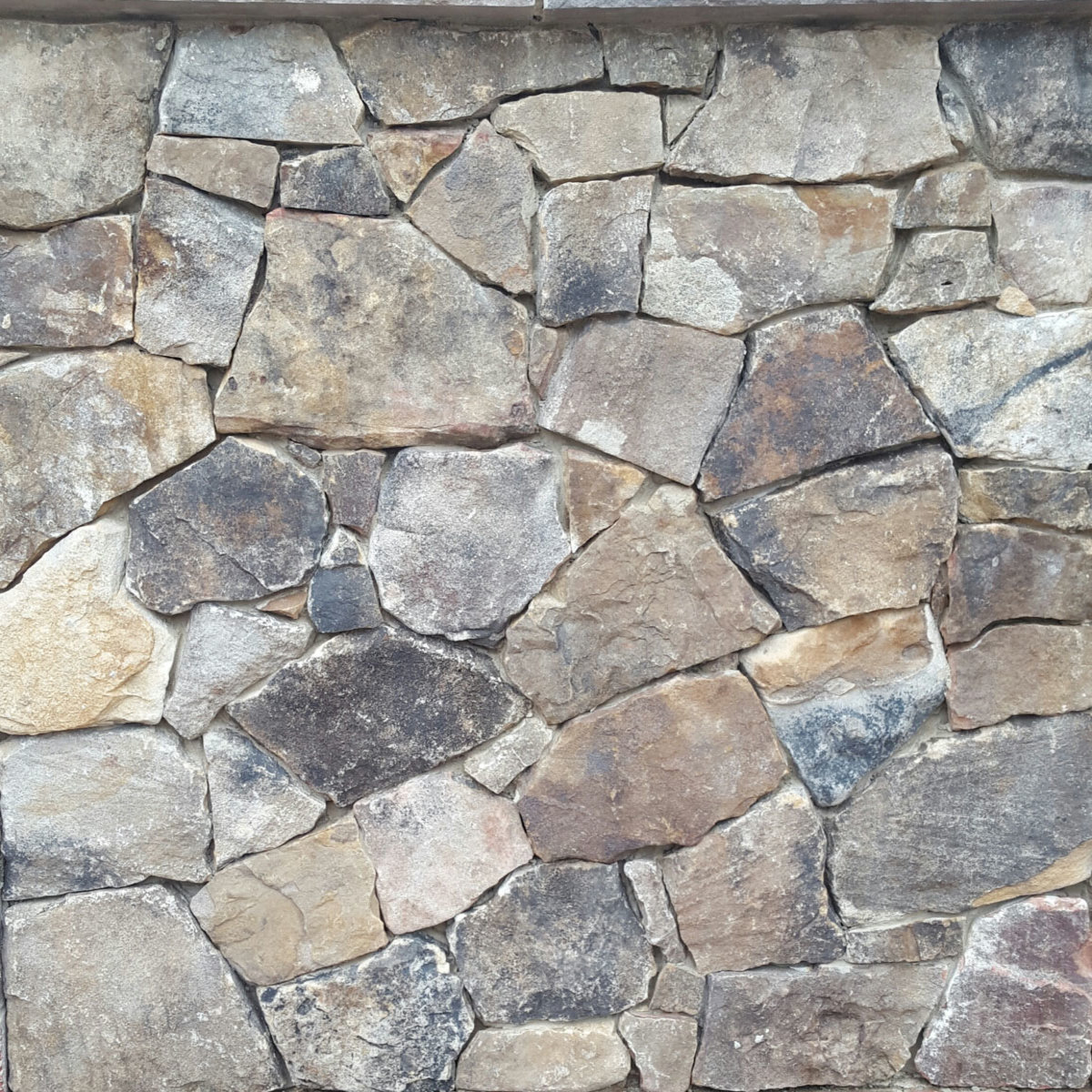 Sawn Thin Veneer Majestic Fieldstone Mosaic Flats | SiteOne