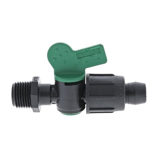 Irritec Series 600 Easy Loc x 1/2 in. MPT Ball Valve 1/ | SiteOne
