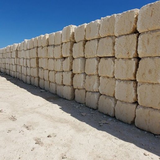 Limestone Butterstick Blocks 2 ft. x 2 ft. x 4 ft. ea | SiteOne