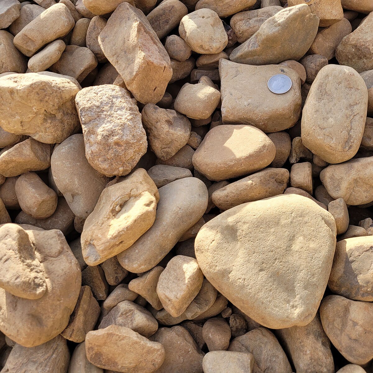 Bulk River Rock Nickajack 3 - 4 in. | SiteOne