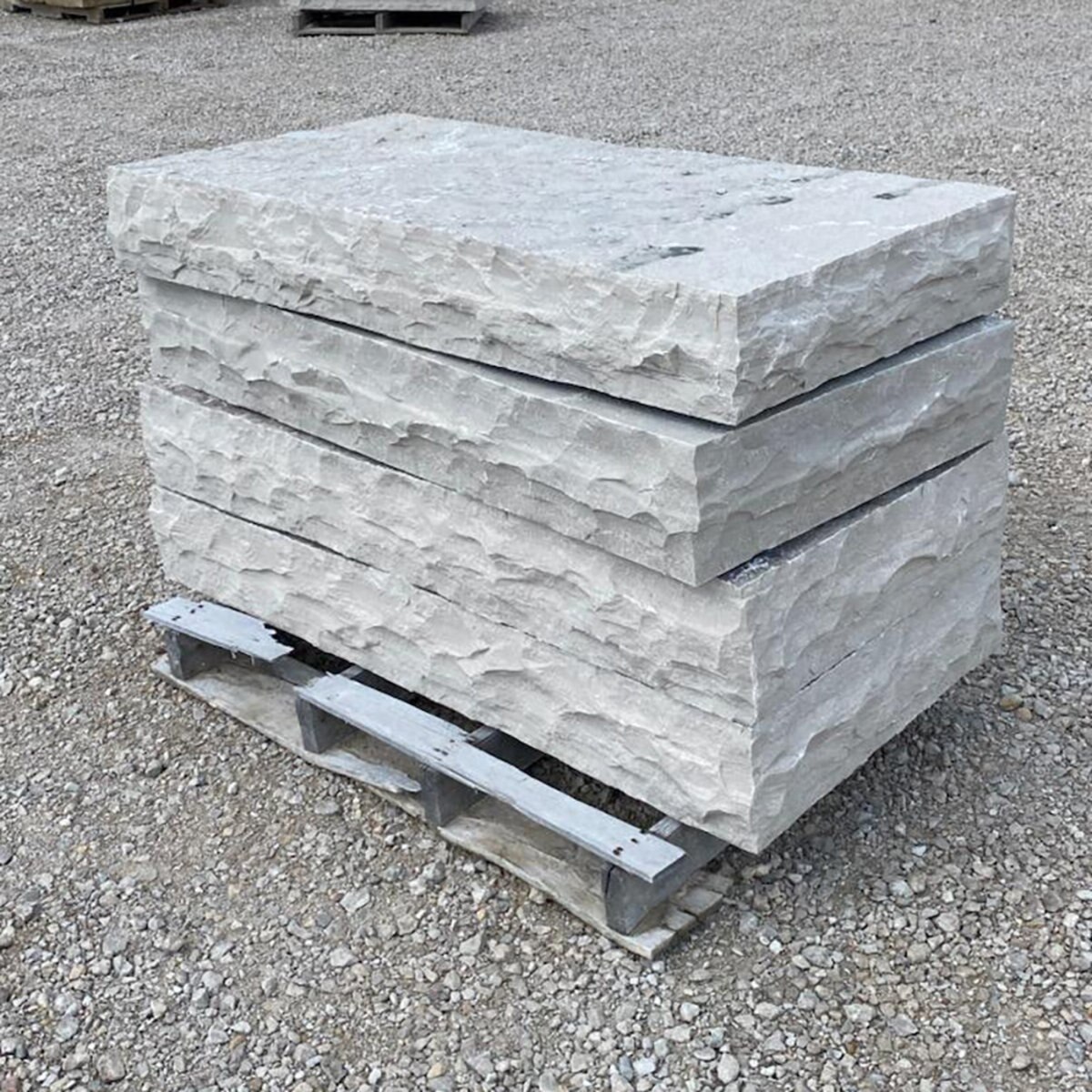 Step Eden Limestone Snapped 6 - 7 in. x 24 in. x 48 in. | SiteOne
