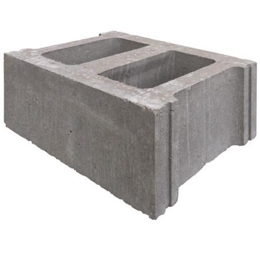 Concrete Block Cored 12 in. x 8 in. x 16 in. | SiteOne