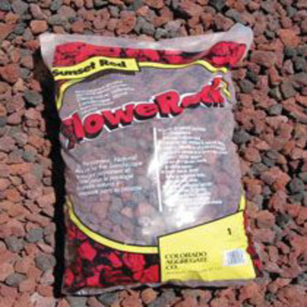 Bagged Red Lava Rock (1/2 cu. Ft./Bag) | SiteOne