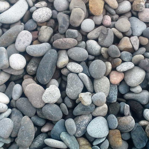 Palletized River Rock Mesa Gray Cobble 3 - 6 in. | SiteOne
