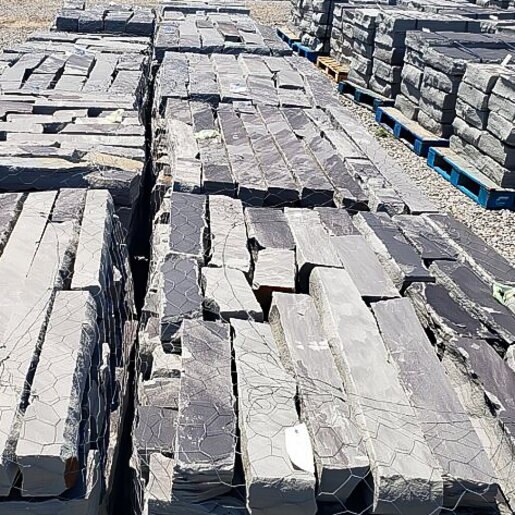 Building Stone Oklahoma Blue (4 in. Chopped) 4 in. Thic | SiteOne