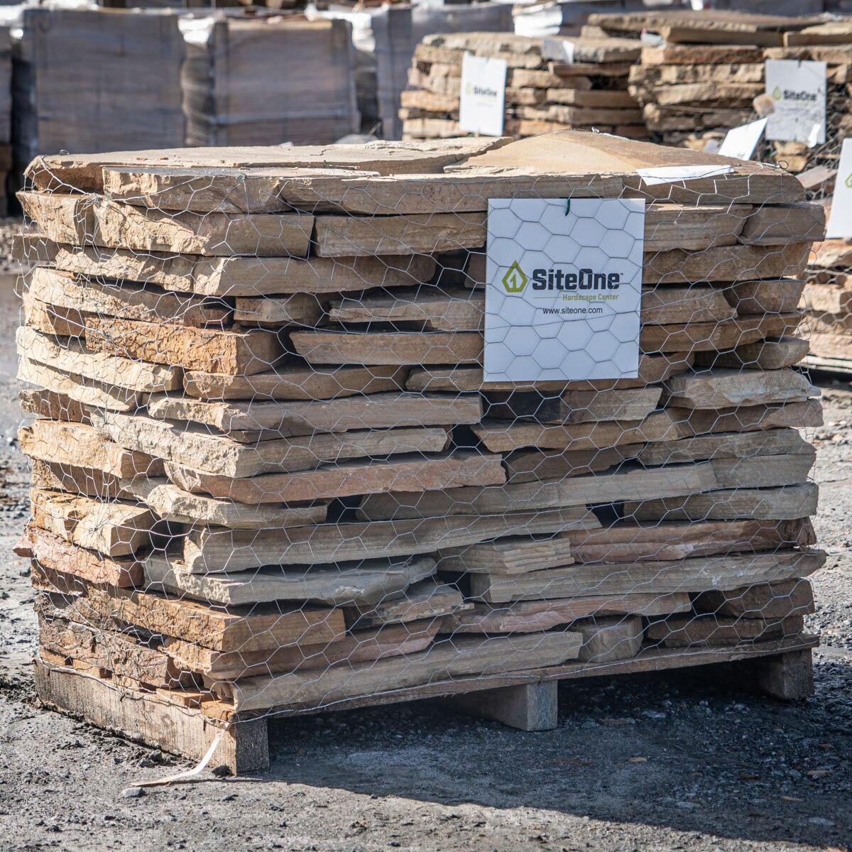 Flagstone Tennessee Variegated Brown Thick | SiteOne