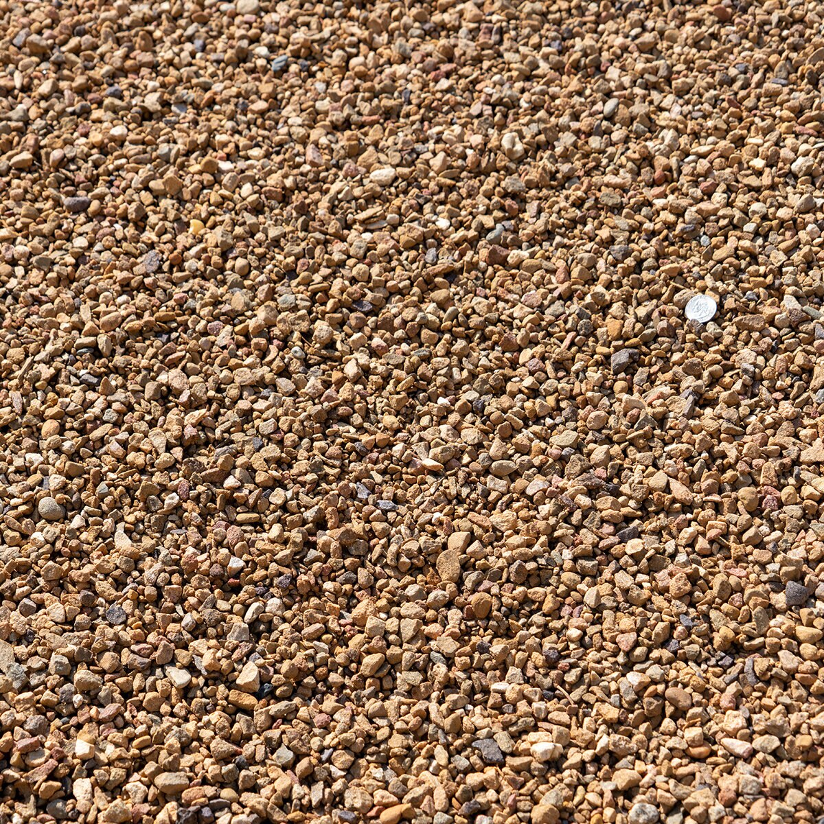 Bulk River Rock Carolina Brown 3/8 in. | SiteOne