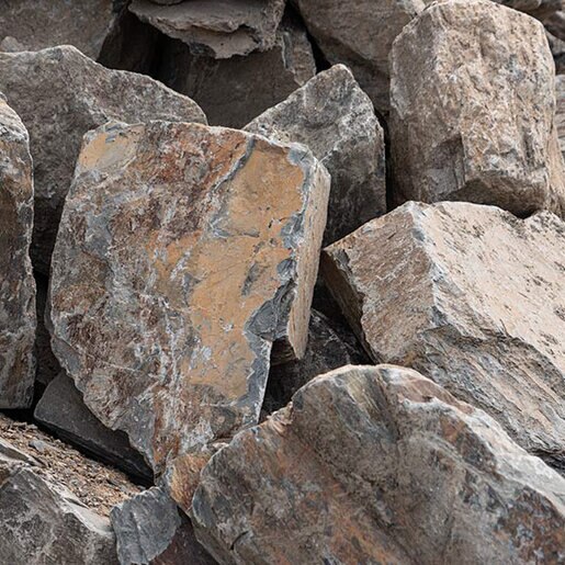 Outcropping Native Blue Boulders | SiteOne