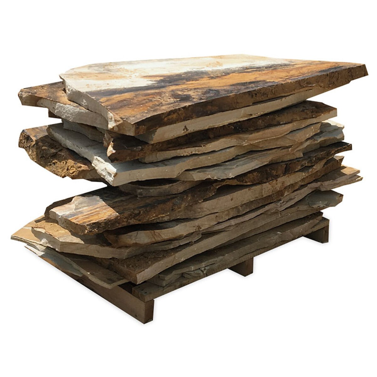 Slabs Tennessee Variegated Brown 2 in. | SiteOne