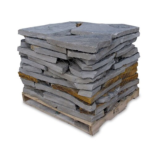 Flagstone Oklahoma Blue Laydown Thick Select 2 in. | SiteOne