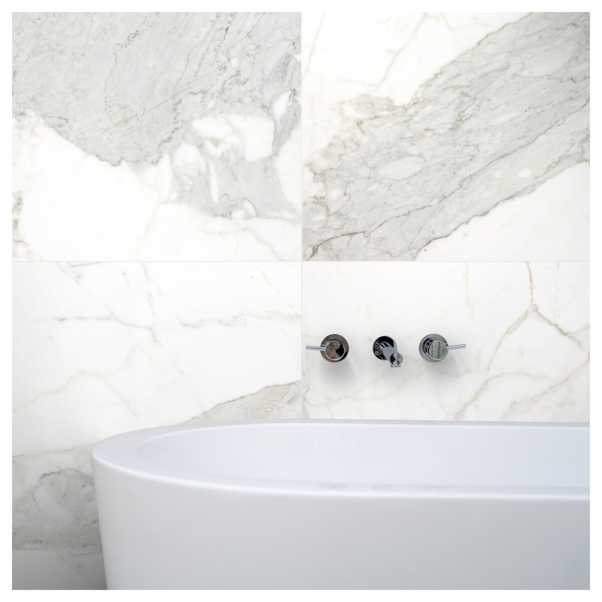 Dimensional Marble Tile Honed Calacatta Gold 4 in. x 12 | SiteOne