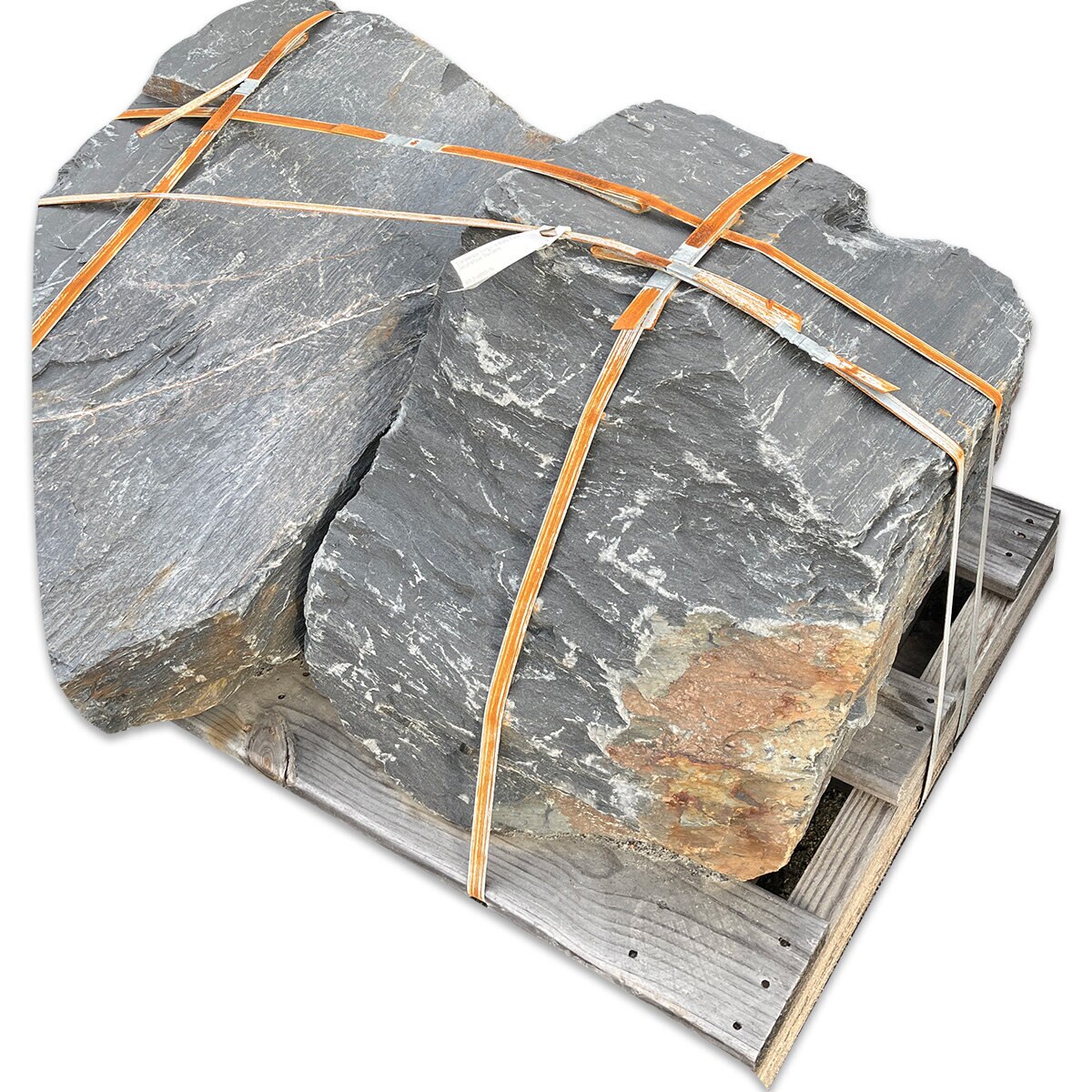 Slatescape Virginia Black Slate Decorative Boulders | SiteOne