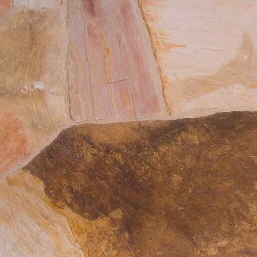 Flagstone Arkansas Cherry Blend Sandstone Patio/Stepper | SiteOne