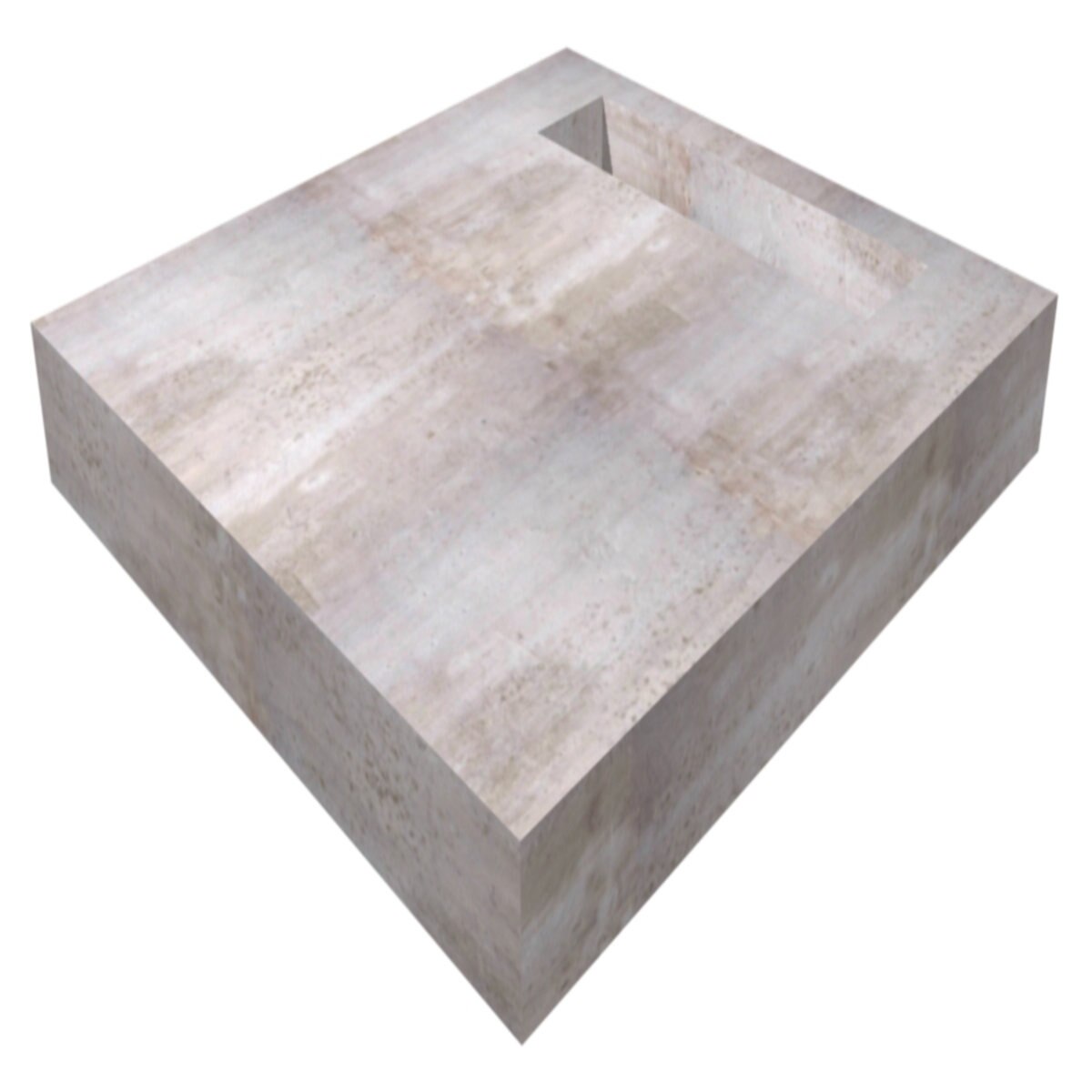 Precast Concrete Pad 48 in. x 58 in. x 6 in. | SiteOne