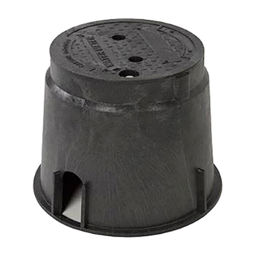 Ametek Valve Box 10 in. Round w/ Black Lid | SiteOne