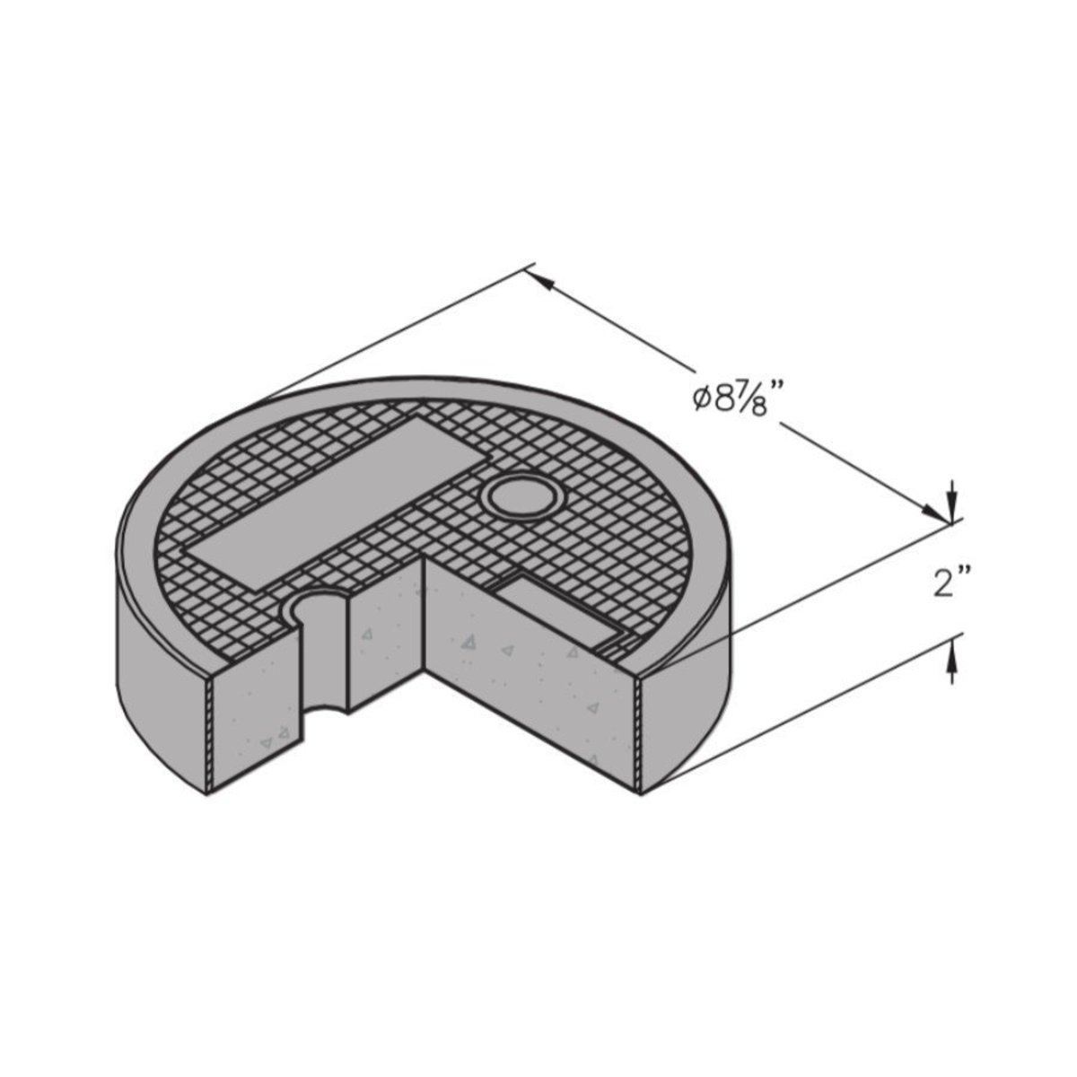 Christy F8 Cast Iron Lid | SiteOne