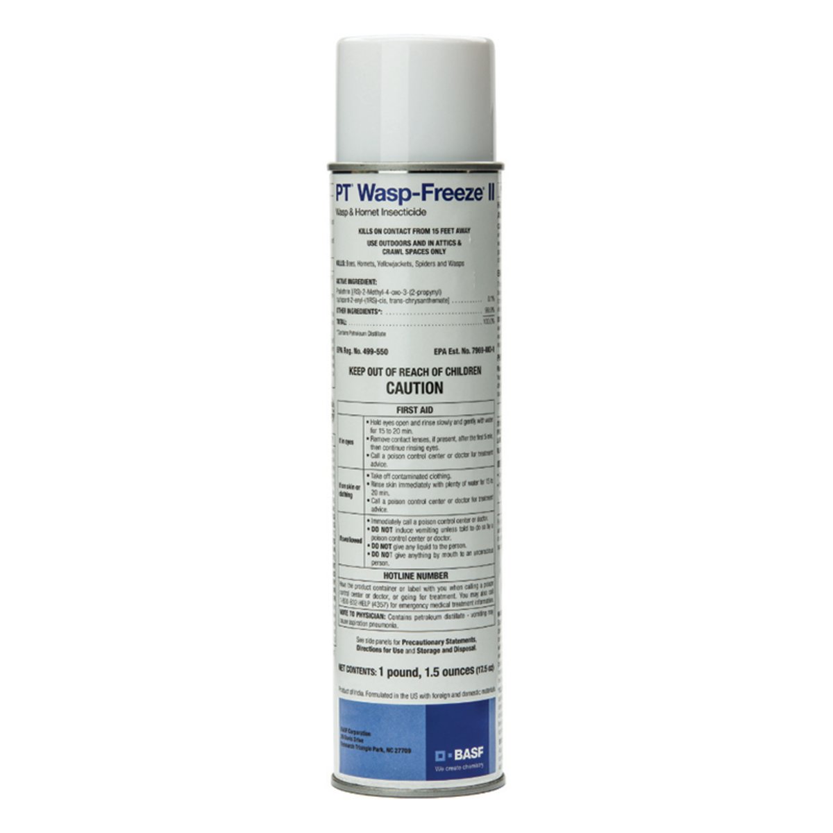 PT Wasp Freeze II Aerosol Hornet Insecticide - Label & Price