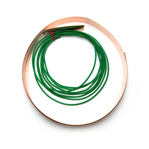 Copper Grounding Plate 4 in. x 96 in., Electrical Grounding Plate