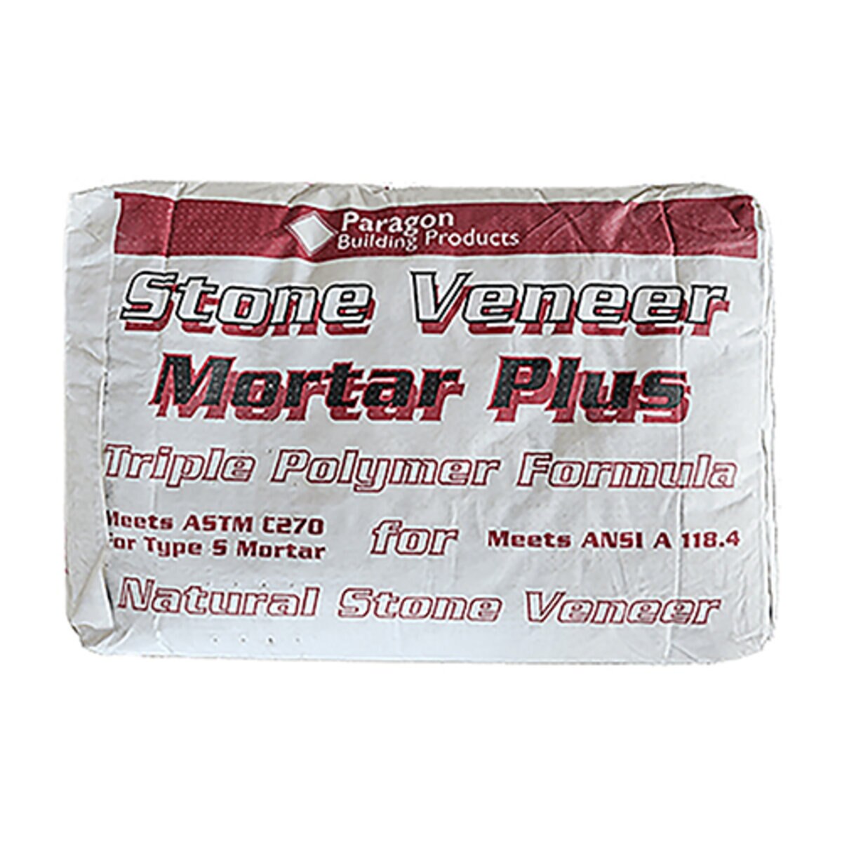 Paragon Stone Veneer Mortar Plus Gray 50 lb. Bag (56 ba | SiteOne