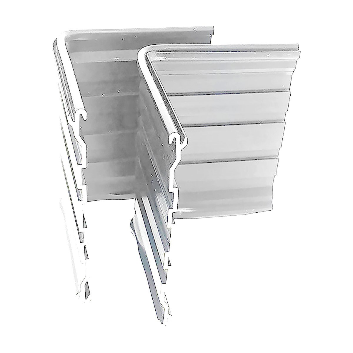 Permaloc ProSlide Corner Set Mill Finish 4 in. | SiteOne