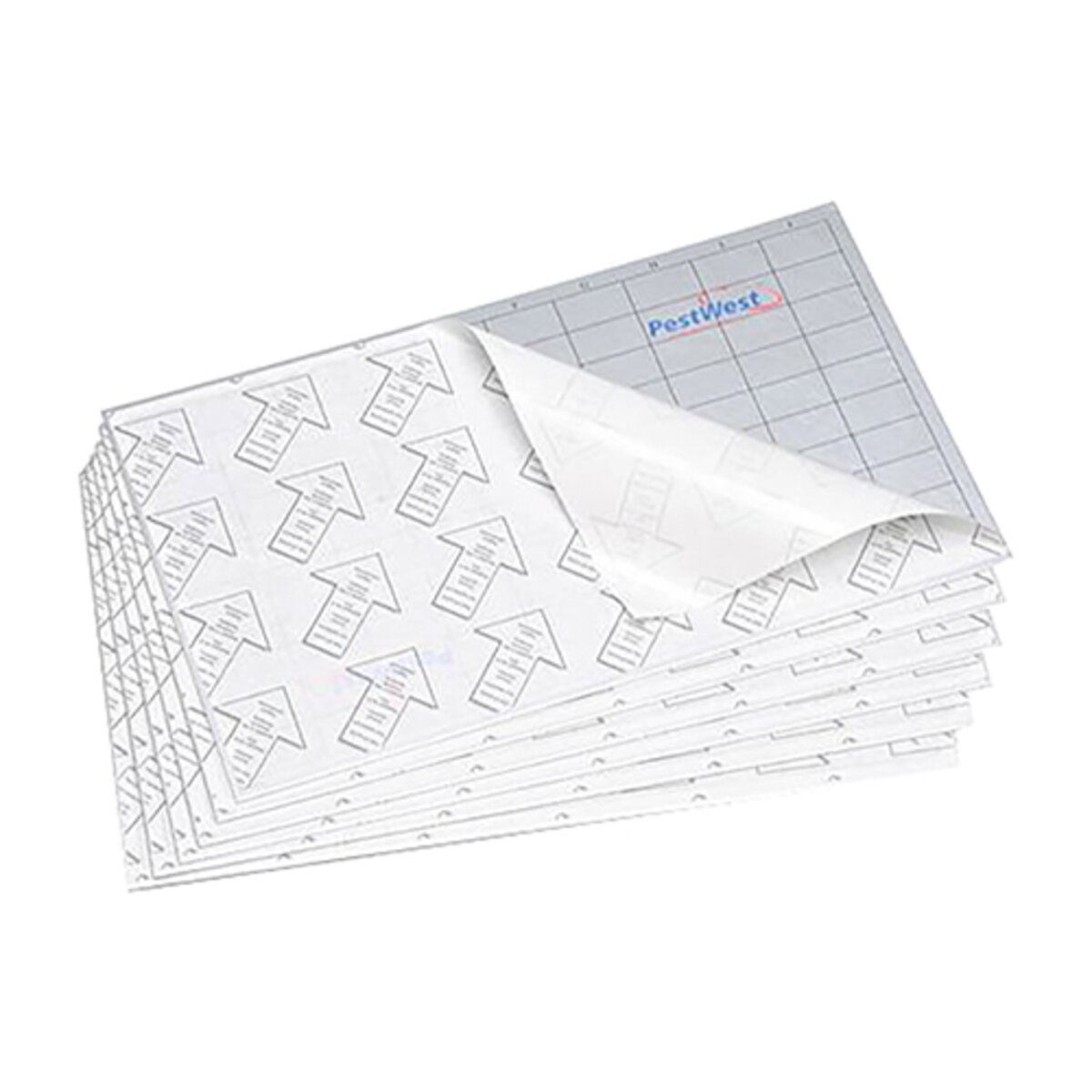 PestWest Gray Grid Matrix Glue Boards (6 pack) | SiteOne