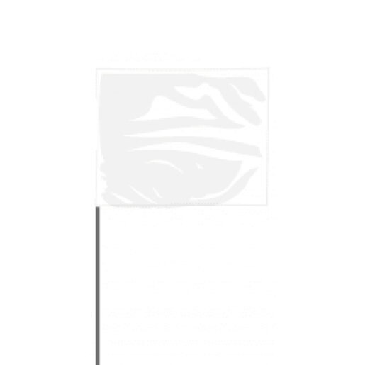 SiteOne White Landscape Lighting Fixture Marking Flag | SiteOne