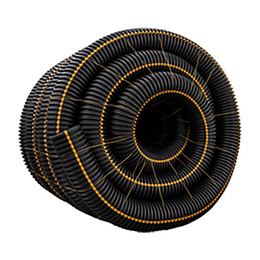 Prinsco Single Wall Solid Drain Pipe 4 in. x 10 ft. w/ | SiteOne