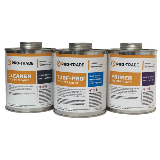 Pro-Trade Clear PVC Cement Low VOC Regular Body 1 qt. | SiteOne