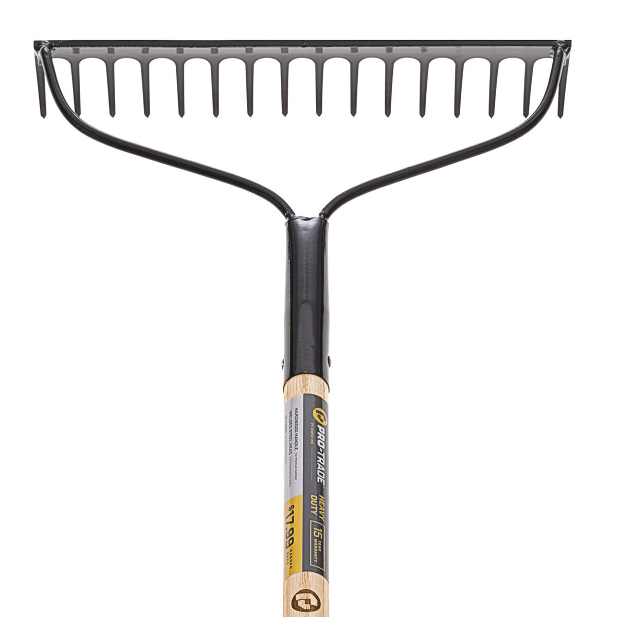 Pro-Trade Bow Rake 16 Tine Welded Head 60 in. Wood Hand | SiteOne