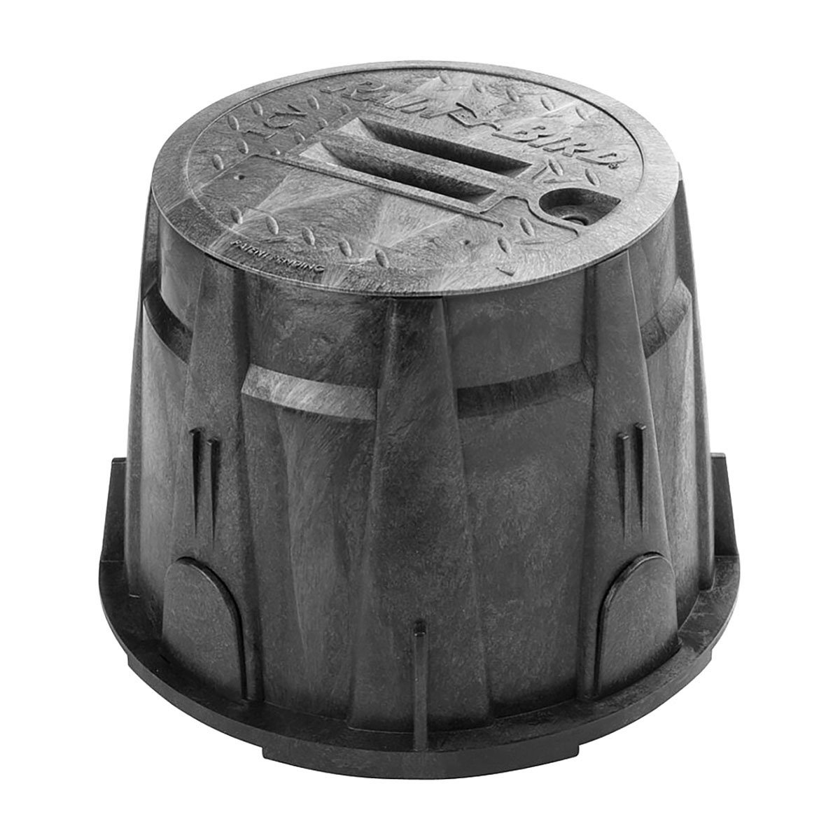 Rain Bird Valve Box Black Composite Round 8 in. x 9 in. | SiteOne